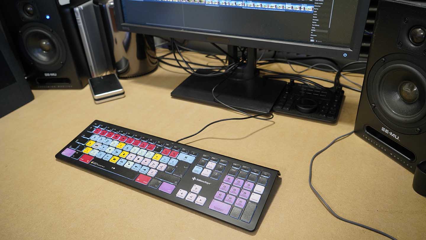 EditorKeys Final Cut Pro X keyboard Review - Camera Jabber