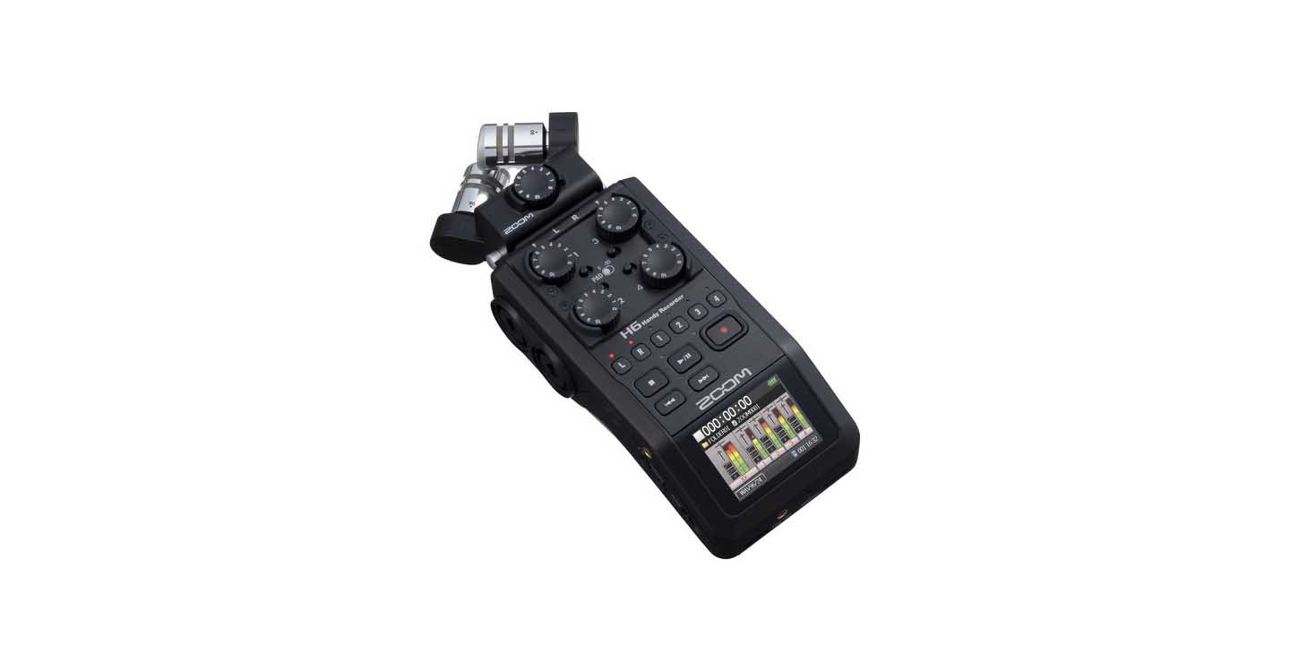 Zoom launches H6 All Black 6-track portable audio recorder - Camera Jabber
