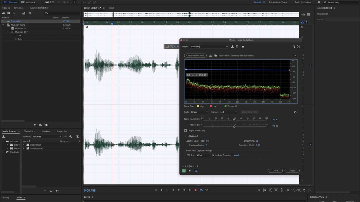 How to clean-up audio with Adobe Audition – Camera Jabber