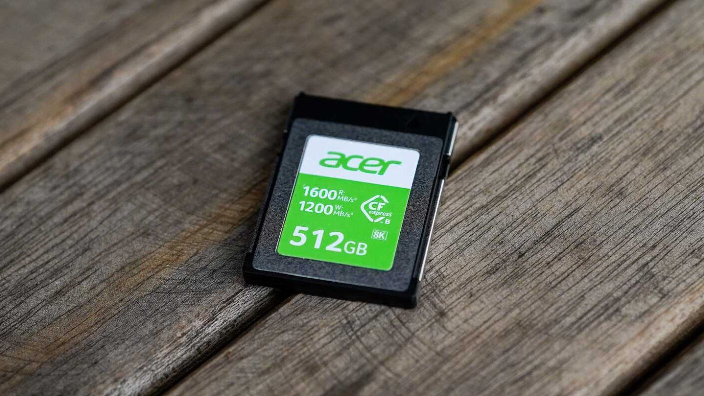 Acer CFexpress card CFE100 Review – Camera Jabber